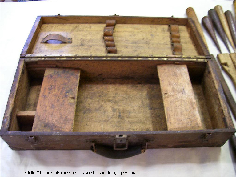 Sailmaking tools and items