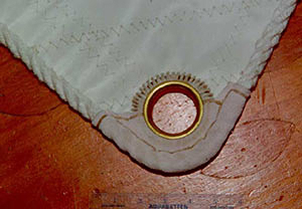 Sailmaking and sailmaker's tools. sail making, canvas sewing